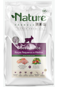 Nature Fórmula Pró – Cão – Adulto – Porte pequeno e médio – Super ...
