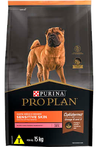 Pro Plan Sensitive Skin - Cão - Adulto - Porte médio e grande - Super ...